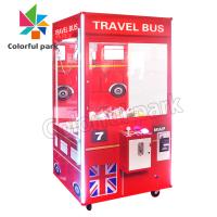 China British Style Crane Claw Machine 70x125x213cm Coin Operated Amusement Game for Arcade for sale