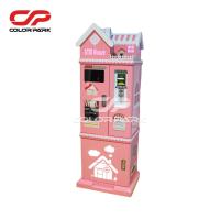 China Customized Coin Changer Machine 90x80x200cm Colorful Currency Exchanger for Amusement Park for sale