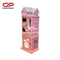 China Customized Coin Changer Machine 90x80x200cm Colorful Currency Exchanger for Amusement Park for sale