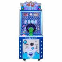 China Indoor Coin Operated Shooting Ball Machine 90x80x200cm with CE Certificate for sale