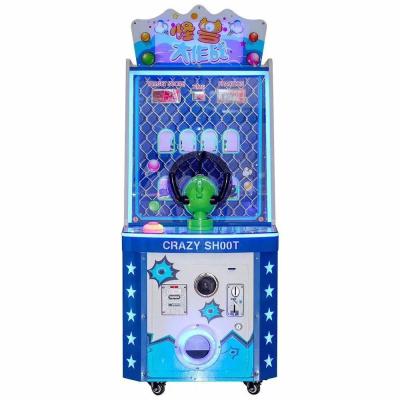 China Indoor Coin Operated Shooting Ball Machine 90x80x200cm with CE Certificate for sale