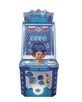 China Indoor Coin Operated Shooting Ball Machine 90x80x200cm with CE Certificate for sale