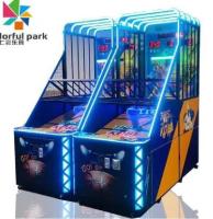 China Coin Operated Basketball Arcade Game Machine with LED Lights 2740mm for sale