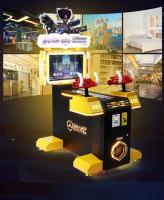 China Coin Operated Gun Shooting Game Machine 80x90x205cm with CE Certification for sale