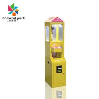 China Commercial Coin Operated Claw Crane Machine 80x90x205cm with LED Lighting and CE Certification for sale