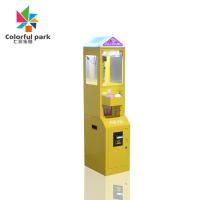 China Commercial Coin Operated Claw Crane Machine 80x90x205cm with LED Lighting and CE Certification for sale