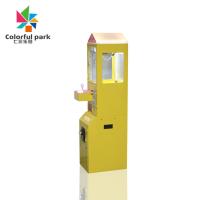 China Commercial Coin Operated Claw Crane Machine 80x90x205cm with LED Lighting and CE Certification for sale