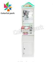 China Colorful Park Mini Arcade Claw Crane Machine 90x80x200cm CE Certified Coin Operated Game for sale
