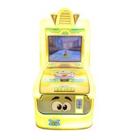 China Coin Operated Shooting Gun Simulator Game Machine 90x80x200cm for Family Entertainment Center for sale
