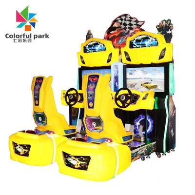 China Coin Operated Racing Simulator Arcade Machine for Amusement Park 150KG 2 Adults for sale