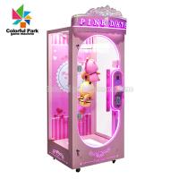 China PINK DATE Indoor Games Claw Doll Vending Cutting Gift Game Machine No Customization Needed for sale