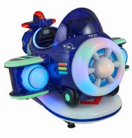 China Colorful Park Coin Operated Electric Kiddie Ride Car 81cm with LED Lights and Music for Amusement Park for sale