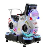 China Colorful Park Coin Operated Electric Kiddie Ride Car 81cm with LED Lights and Music for Amusement Park for sale
