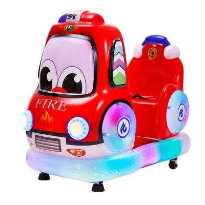 China Coin Operated Swing Car Game Machine for Kids Indoor Outdoor Amusement Park Ride 150kg for sale