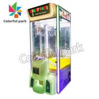 China Colorful Park 89x80x215cm Crane Claw Machine for Amusement Park with CE Certification for sale