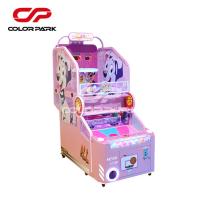 China Children's Arcade Basketball Game Machine 90x100x200cm CE Certified Indoor Center for sale