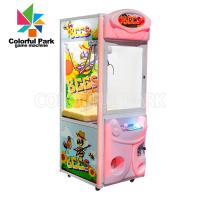 China Colorful Park 3 Seats Mini Crawl Crane Claw Machine with Bill Acceptor 48V Power for sale