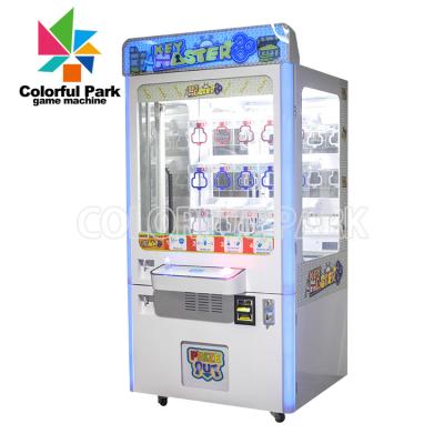China Colorful Park Key Master Vending Machine 90x80x200cm CE Certified Coin Operated Game for sale