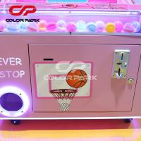 China CE Certified Coin-Operated Basketball Arcade Game Machine 80x90x205cm for Amusement Parks for sale