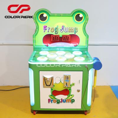 China Coin Operated Frog Hammer Arcade Game Machine 167cm Kids Whack Fun for Amusement Park for sale