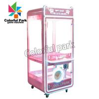 China US PLUG Colorful Park Canpa Transparent Sticker Machine Game Machine Claw Crane Machine for sale