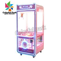 China US PLUG Colorful Park Canpa Transparent Sticker Machine Game Machine Claw Crane Machine for sale