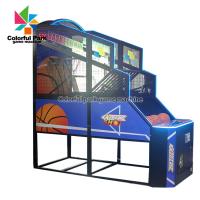 China CE Certificate Indoor Amusement Equipment Foldable Basketball Machine for Crazy Shooting for sale