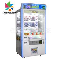 China Customized 15 Holes Coin Operated Claw Machine CE Certified for Amusement Park 150KG for sale