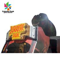 China Double Dinosaur Jurassic Adventure Park Shooting Game Machine Action-Packed Adventure for sale