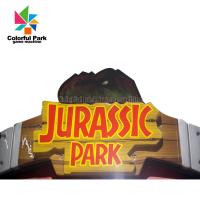 China Double Dinosaur Jurassic Adventure Park Shooting Game Machine Action-Packed Adventure for sale