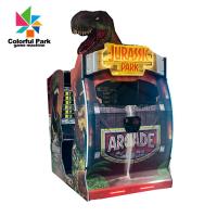 China Double Dinosaur Jurassic Adventure Park Shooting Arcade Machine 90x80x200cm CE for sale