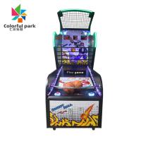 China Coin Operated Arcade Basketball Machine 2740mm LED Music Remote Control Commercial Game for sale