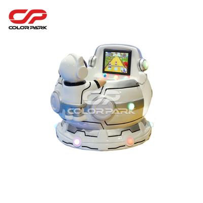 China Kids Coin Operated Kiddie Swing Machine 48V Electric Car for Indoor Amusement Park with CE Certificate for sale