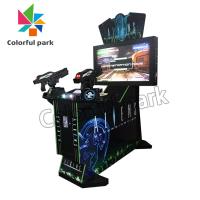 China Destroy Alien Shooting Game Machine 80x90x205cm Arcade Cabinet with CE Certification for sale