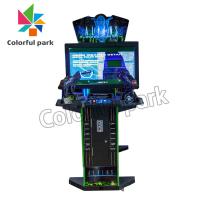 China Destroy Alien Shooting Game Machine 80x90x205cm Arcade Cabinet with CE Certification for sale
