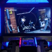China Ghost Trooper Shooting Game Machine 90x80x200cm Arcade Gun Game with CE Certification for sale