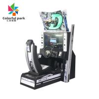 China Initial D8 Racing Car Arcade Game Machine 2600mm x 3000mm x 2700mm for Amusement Park for sale