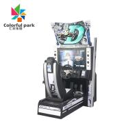 China Initial D8 Racing Car Arcade Game Machine 2600mm x 3000mm x 2700mm for Amusement Park for sale