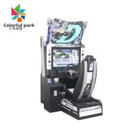 China Coin Operated Racing Game Machine 150kg 2 Adults 1 Child for Amusement Park for sale