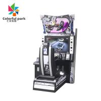 China Coin Operated Racing Game Machine 150kg 2 Adults 1 Child for Amusement Park for sale
