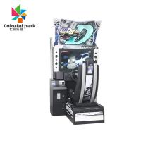 China Coin Operated Racing Game Machine 150kg 2 Adults 1 Child for Amusement Park for sale