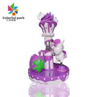 China CE Certified 3 Player Kiddie Carousel Horse Racing Ride 150kg Capacity for sale