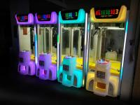 China Commercial Arcade Claw Crane Machine 80x90x205cm with LED Lighting and CE Certification for sale