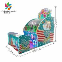 China Kiddie Coin Operated Shooting Ball Games Machine for 2 Players 6000 M for sale