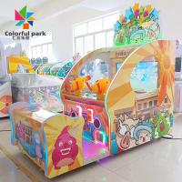 China Kiddie Coin Operated Shooting Ball Games Machine for 2 Players 6000 M for sale