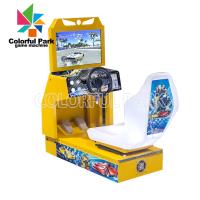 China EU Plug Colorful Park HD Racing Simulator Car Driving Machine 48V 200cm for Amusement Park for sale