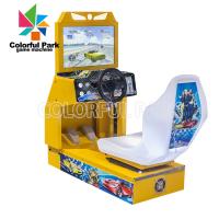 China EU Plug Colorful Park HD Racing Simulator Car Driving Machine 48V 200cm for Amusement Park for sale