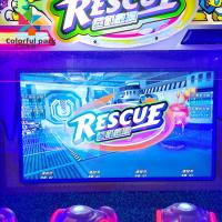 China 4 Player Coin Operated Water Shooting Game Machine 2740x1000x2600mm LED for sale