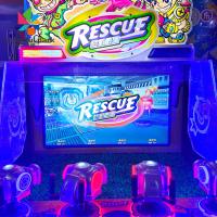 China 4 Player Coin Operated Water Shooting Game Machine 2740x1000x2600mm LED for sale