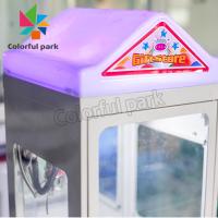 China Coin Operated Claw Machine 80x90x205cm Arcade Toy Crane for Amusement Park Game Center for sale